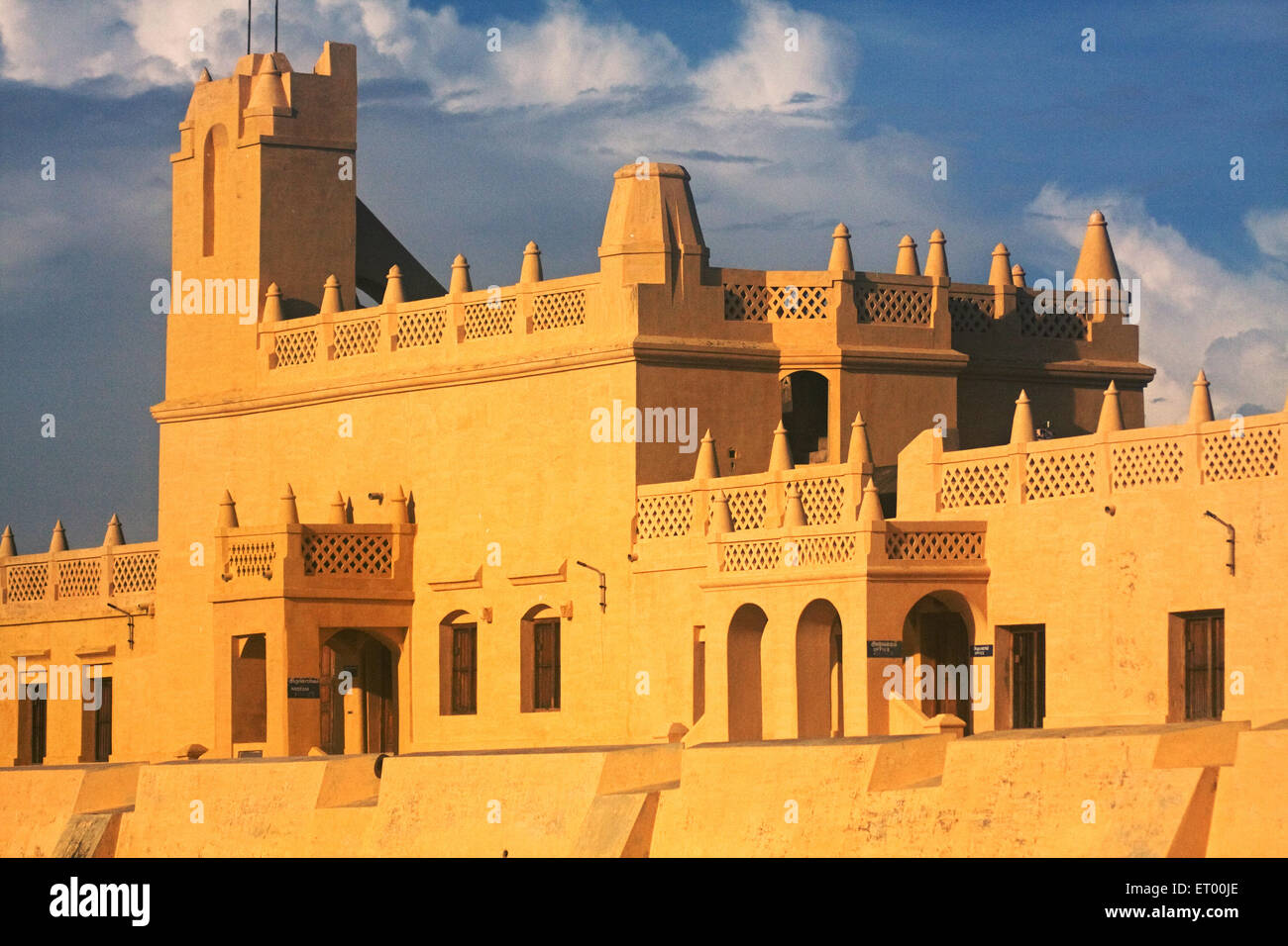 Dansborg fort ; Tranquebar Tarangambadi ; Tamil Nadu ; India Stock ...
