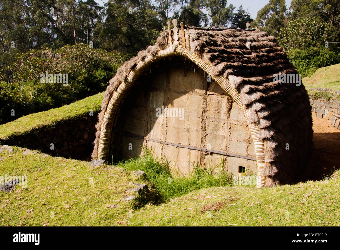 Temple of toda tribe ; Ooty Udagamandalam ; Tamil Nadu ; India Stock ...