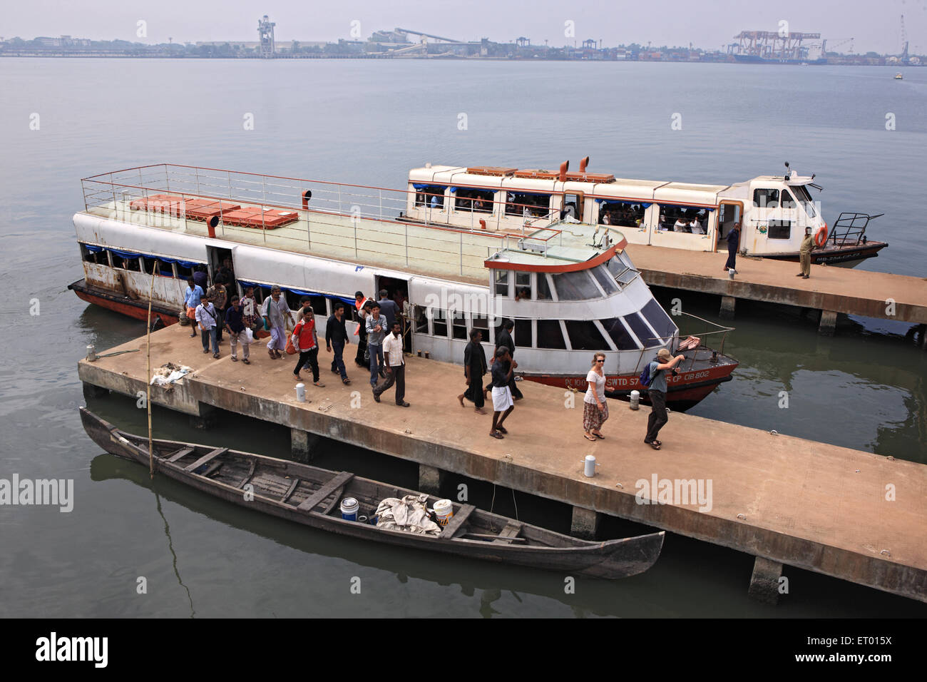 Cochin commuter boat hi-res stock photography and images - Alamy