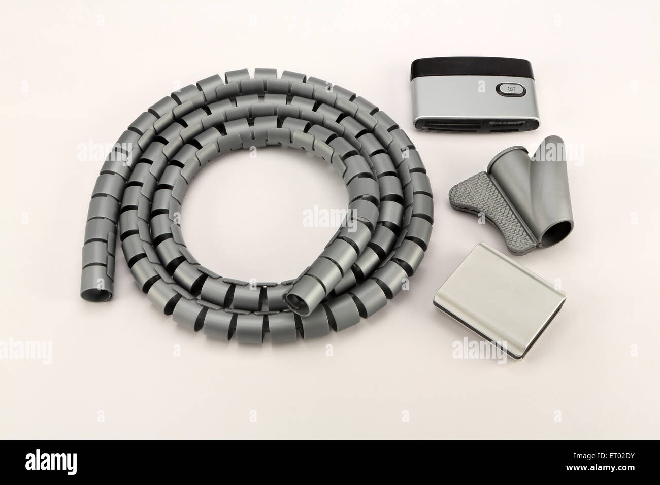 PVC pipe plastic polyvinyl chloride on white background Stock Photo - Alamy