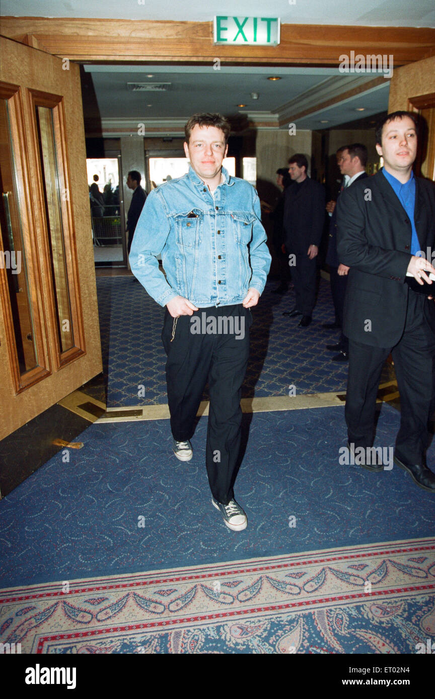 Suggs, lead singer of British ska group Madness, at the Captital Radio ...