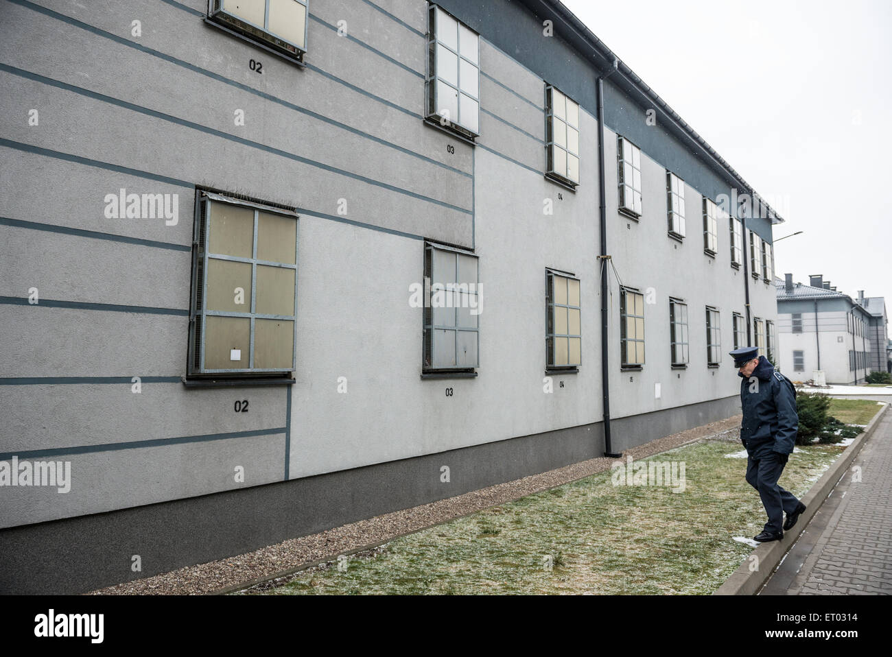 Inside the Sluzewiec Prison in Warsaw, Poland Stock Photo - Alamy