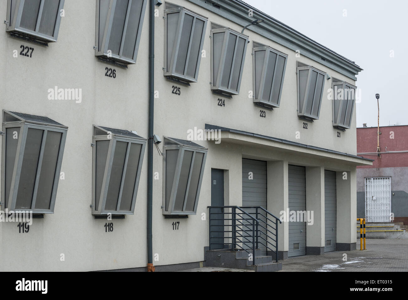 Inside the Sluzewiec Prison in Warsaw, Poland Stock Photo - Alamy
