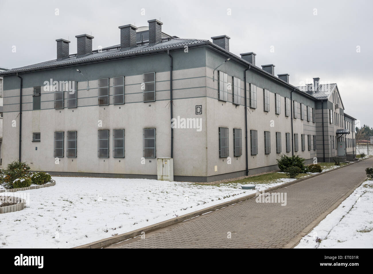 Inside the Sluzewiec Prison in Warsaw, Poland Stock Photo - Alamy