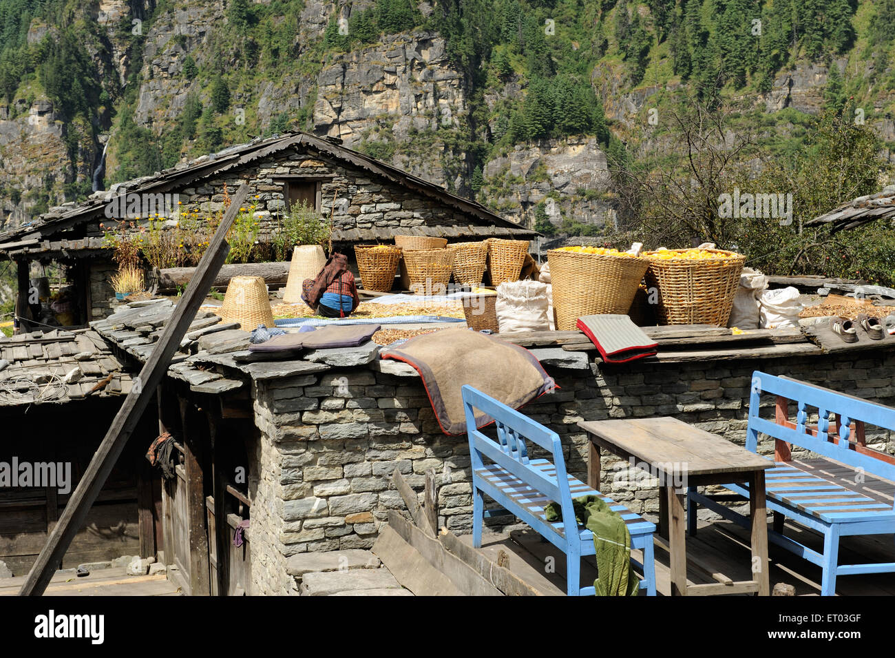 Nepal roof hi-res stock photography and images - Alamy