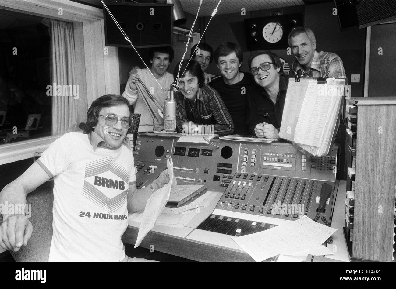 Bob Hopton, BRMB Radio, Programme Controller, 17th April 1980 Stock ...