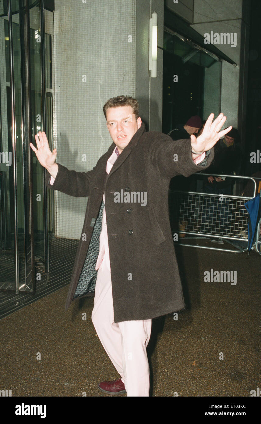Suggs, lead singer of British ska group Madness, arrives for the ...