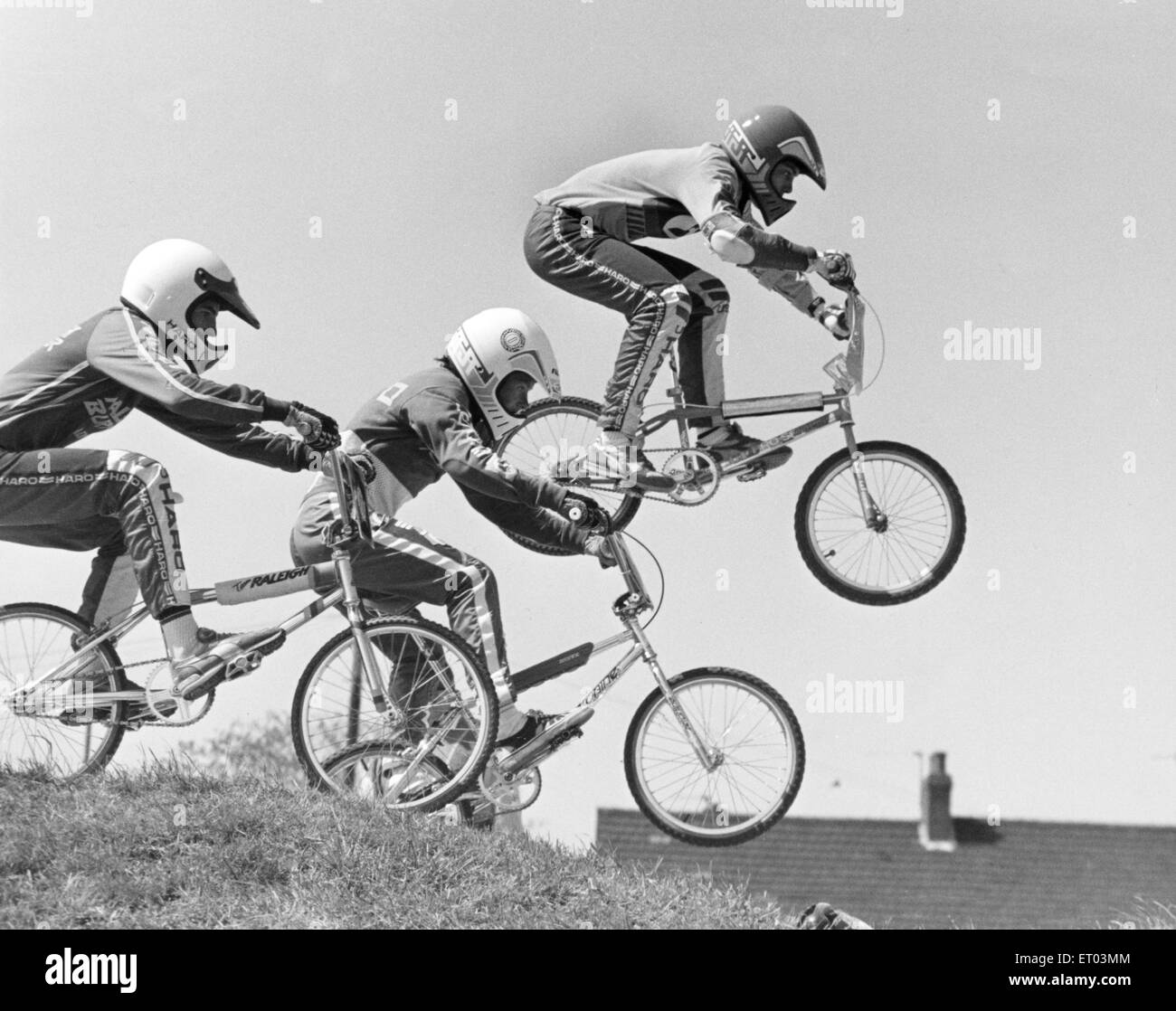 BMX Area Championships on the BMX track at Redcar Racecourse, 20th May ...