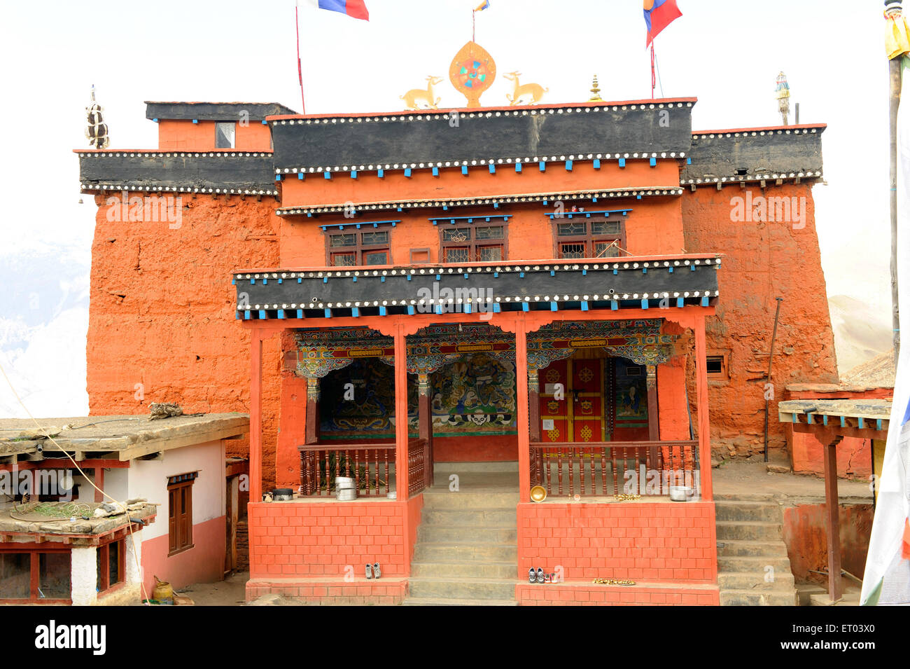 Stairs buddhist monastery hi-res stock photography and images - Alamy