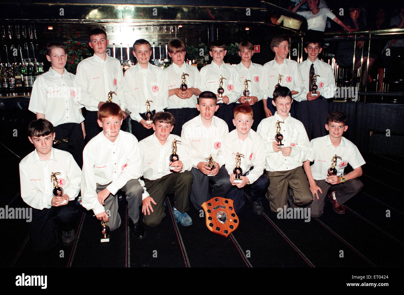 Teesside Alliance League Football Awards, the Cleveland Juniors Under ...