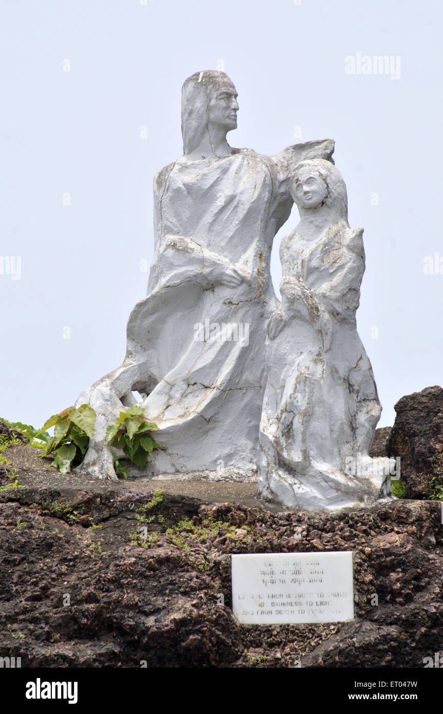 Dona Paula statue at Goa India Stock Photo - Alamy