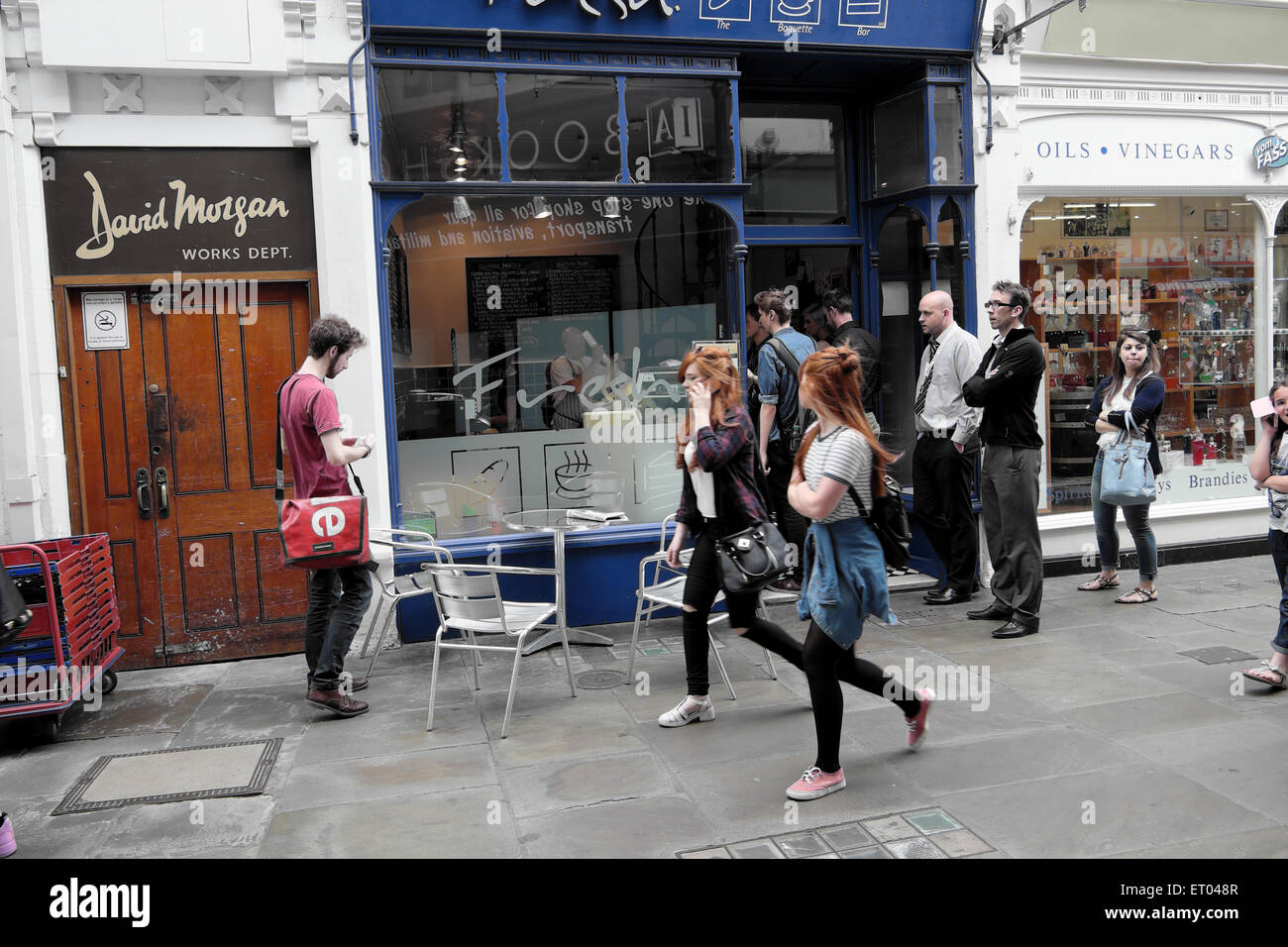 People queuing up hi-res stock photography and images - Alamy