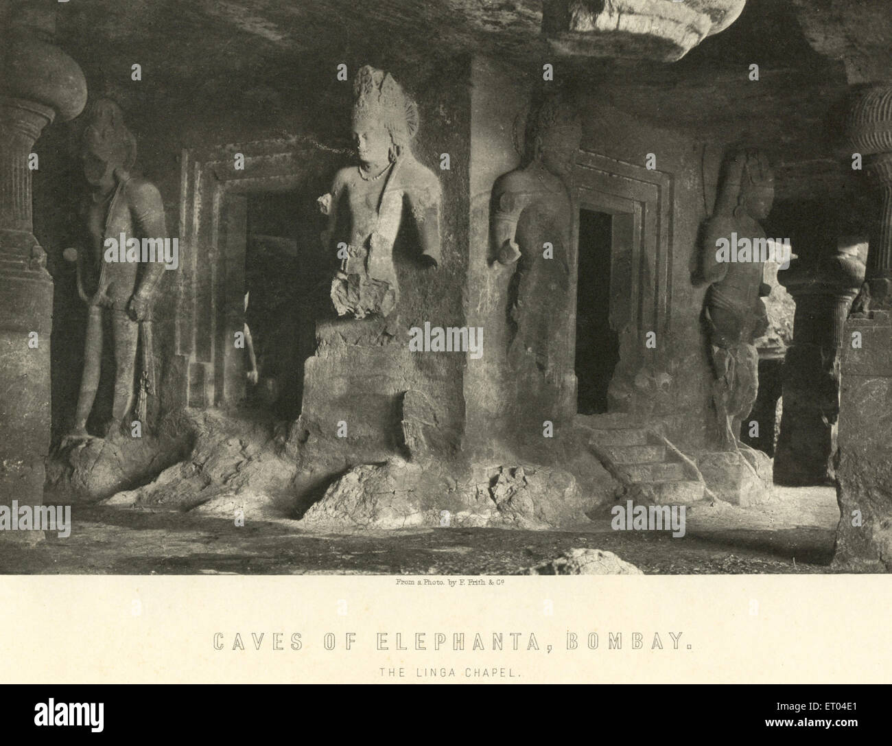 Caves of Elephanta ; Bombay now Mumbai ; Maharashtra ; India Stock ...