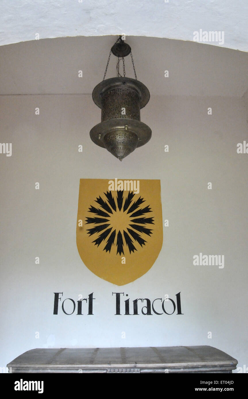 Tiracol fort goa hi-res stock photography and images - Alamy