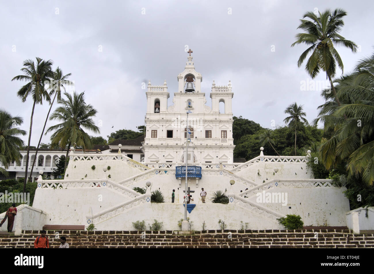 Our Lady of Immaculate Conception church in Panjim at Goa India Stock ...