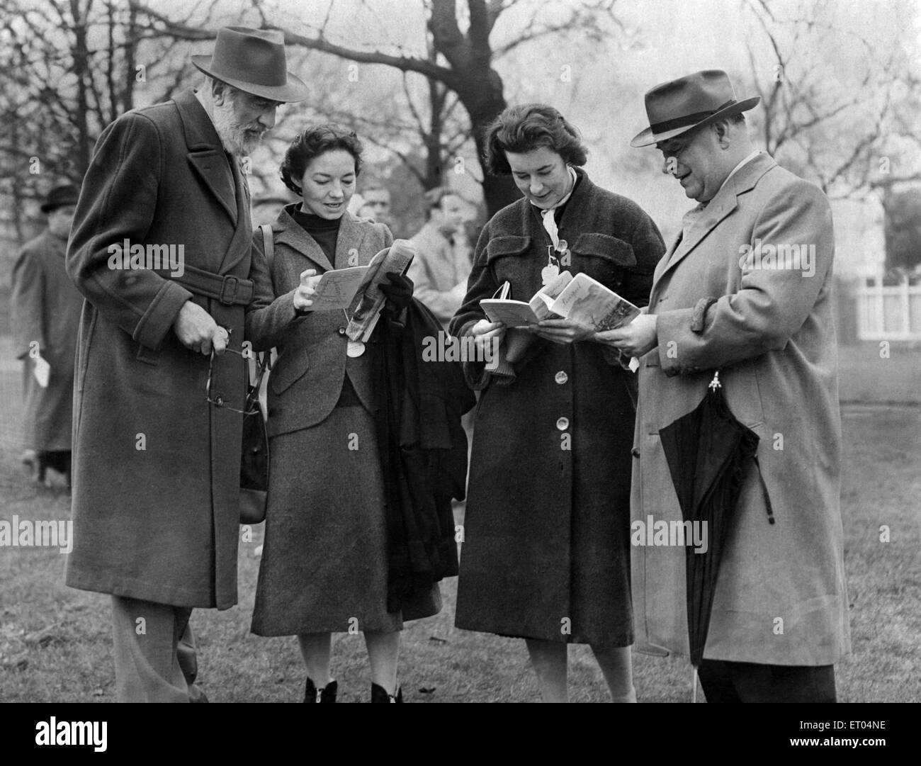 Miss M Magnier and Mr Hector Grey were accompanying Mr Purcell. Grand ...