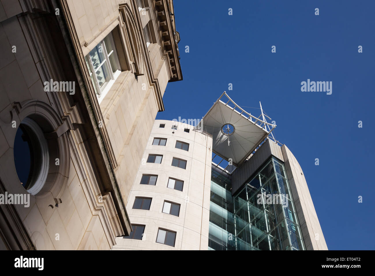 A street scene from Leeds, England Stock Photo - Alamy
