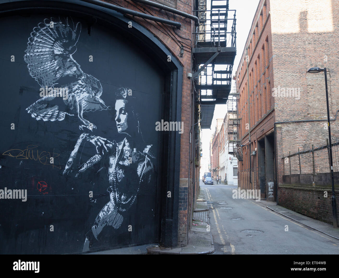 Graffiti street art manchester hi-res stock photography and images - Alamy