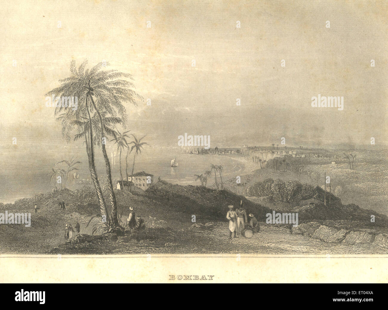 View of Bombay now Mumbai ; Maharashtra ; India Stock Photo - Alamy