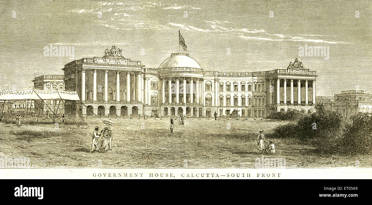 Government house calcutta hi-res stock photography and images - Alamy