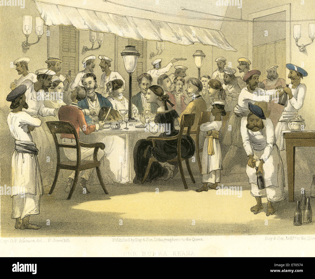British colonial india servants hi-res stock photography and images - Alamy