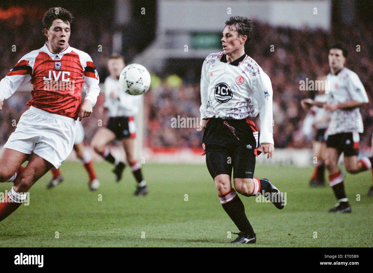 Arsenal 1-1 Middlesbrough, Premier league match at Highbury, Saturday ...