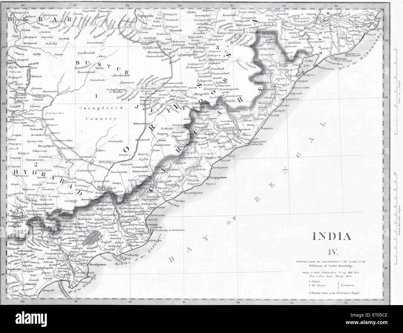 A map of India Stock Photo - Alamy