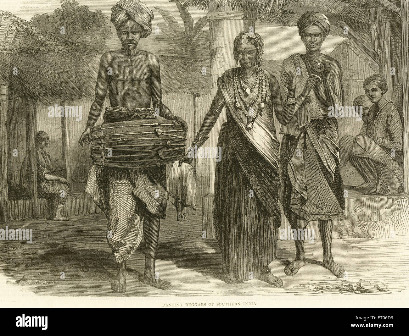 Beggars of india hi-res stock photography and images - Alamy