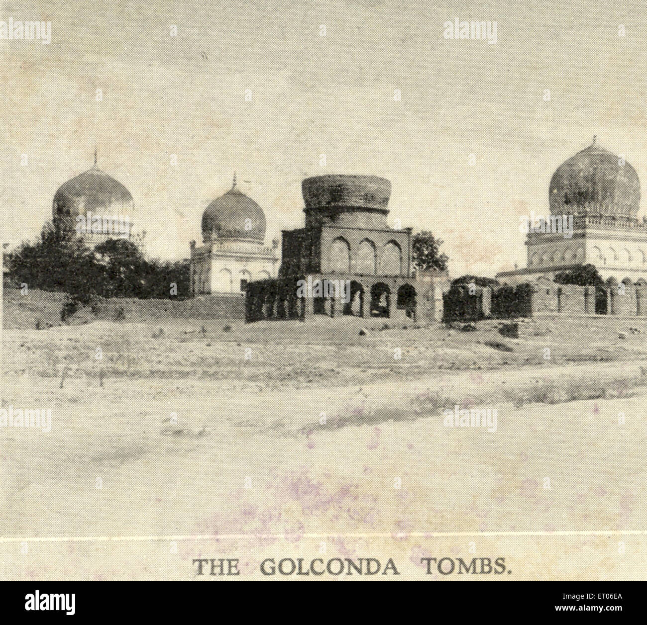 Qutb Shahi Tombs, Golconda Tombs, Hyderabad, Andhra Pradesh, Telangana ...
