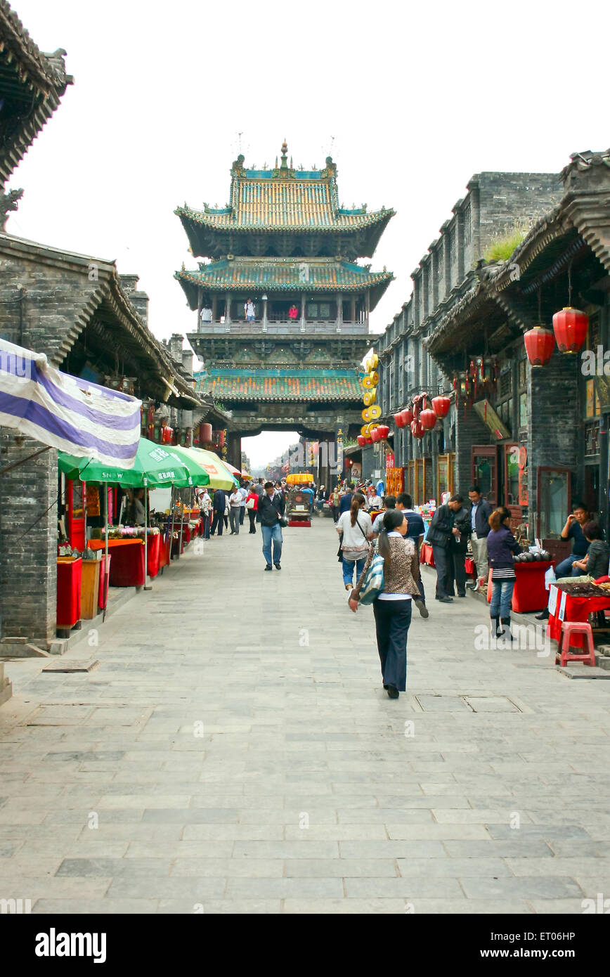 The ancient city of pingyao hi-res stock photography and images - Alamy