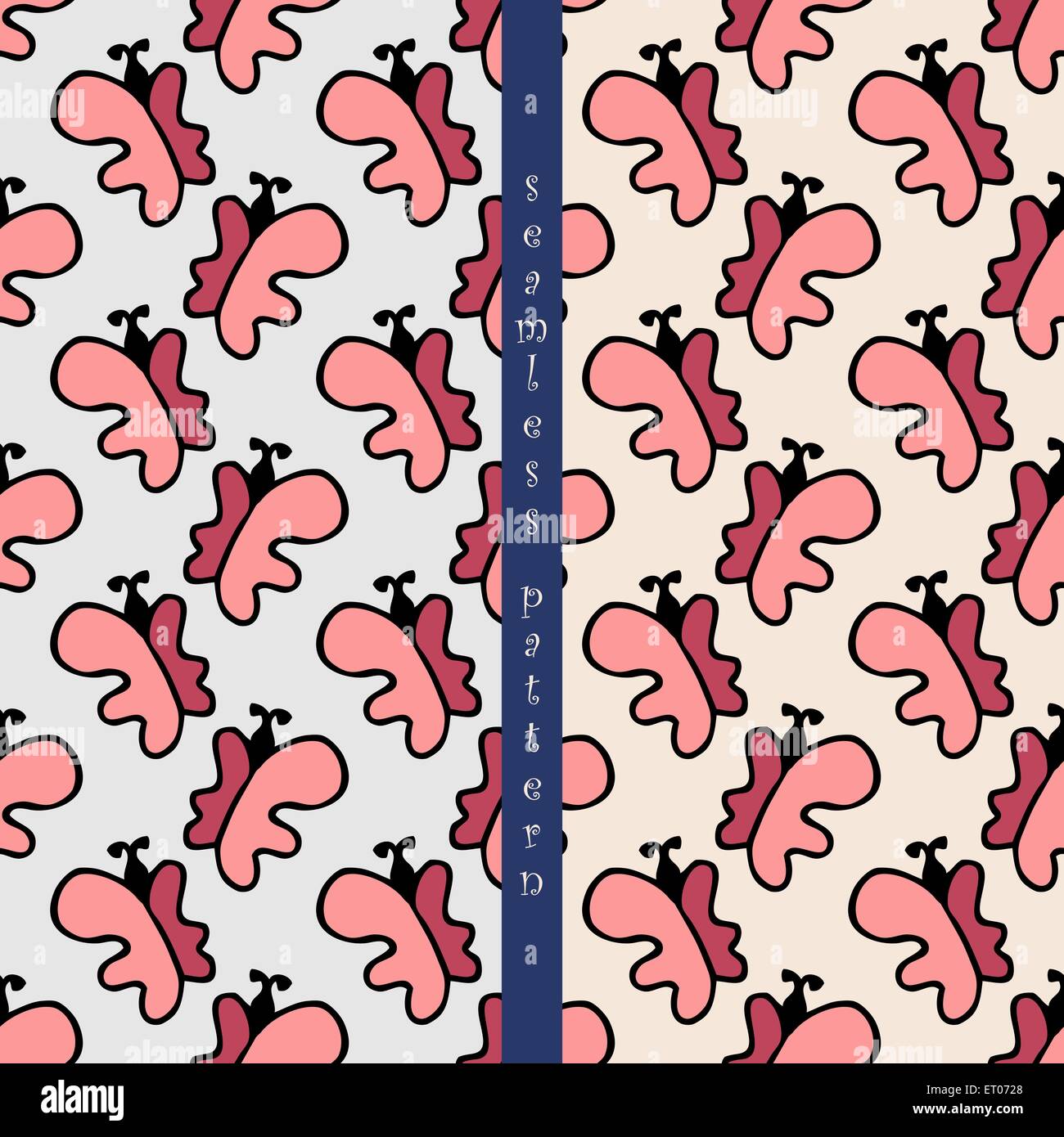 set of seamless pattern Stock Vector Image & Art - Alamy