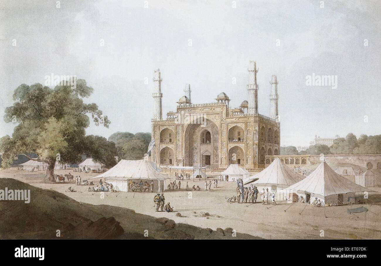 Tomb of Akbar the Great , Akbar's Tomb , Sikandra , Agra , Uttar ...