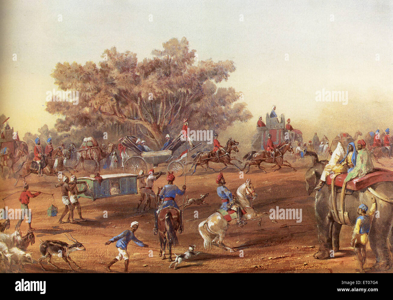 Elephant palanquin hi-res stock photography and images - Alamy