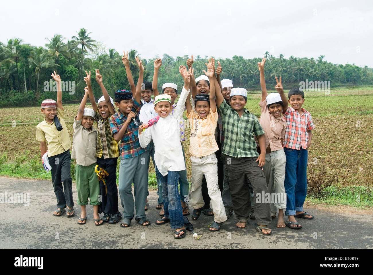 Kerala school student hi-res stock photography and images - Alamy