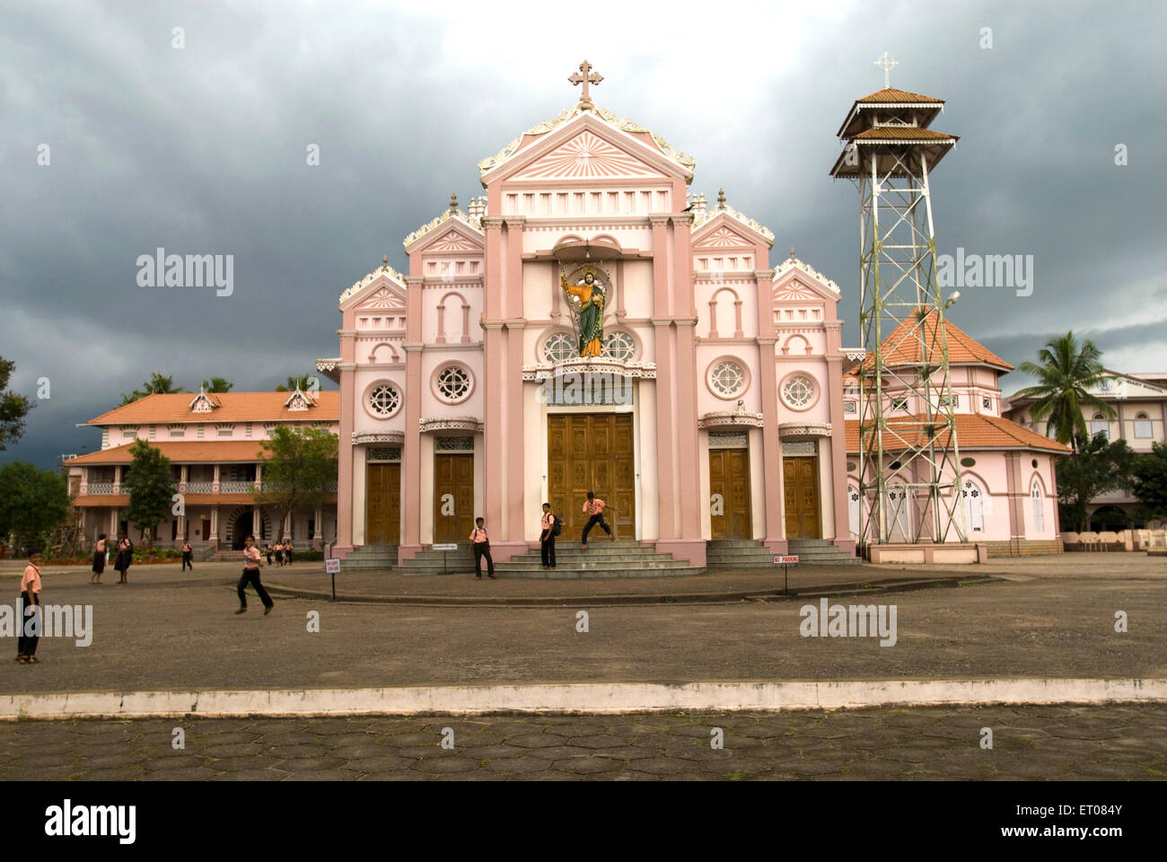 St. Thomas church built in 1846 ; Irinjalakuda near Thrissur ; Kerala ...