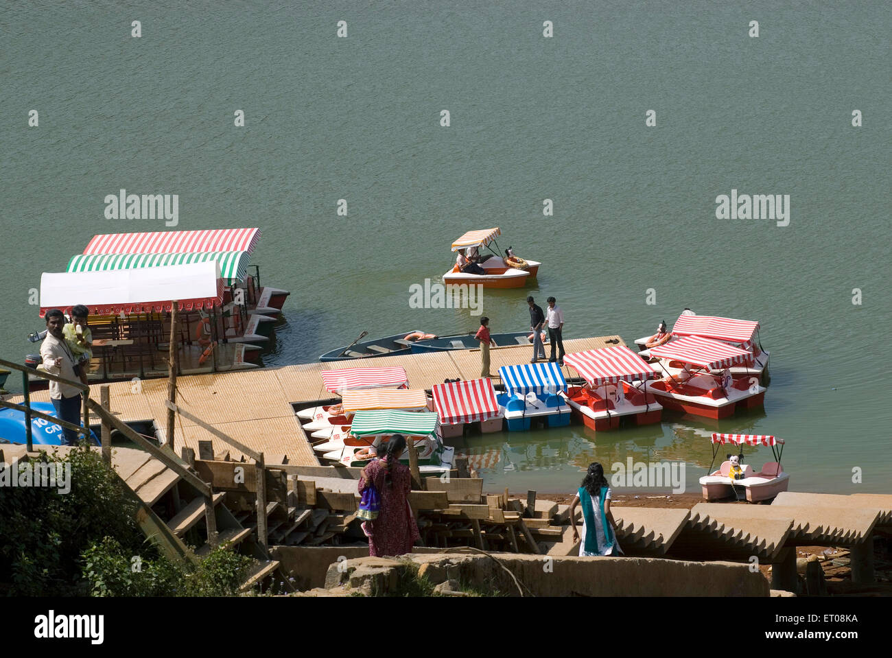 Boating in Pykara river , Pykara , Ooty , Udhagamandalam , Hill Station ...