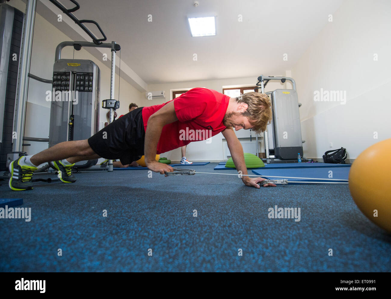 Baku, Azerbaijan. 10th June, 2015. German national volleyball player ...
