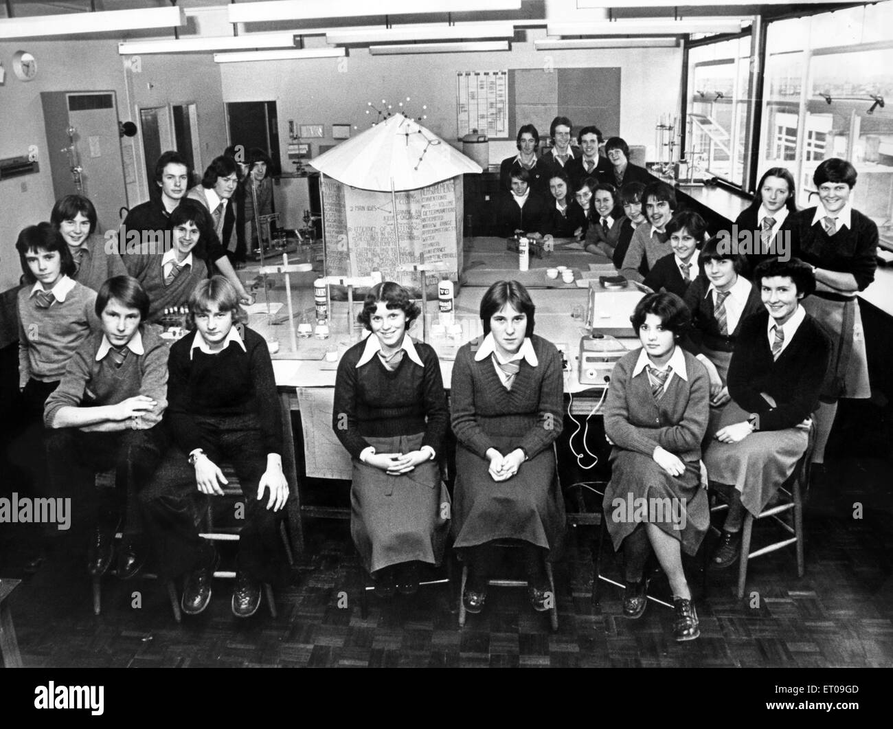 School uniform 1970's hi-res stock photography and images - Alamy