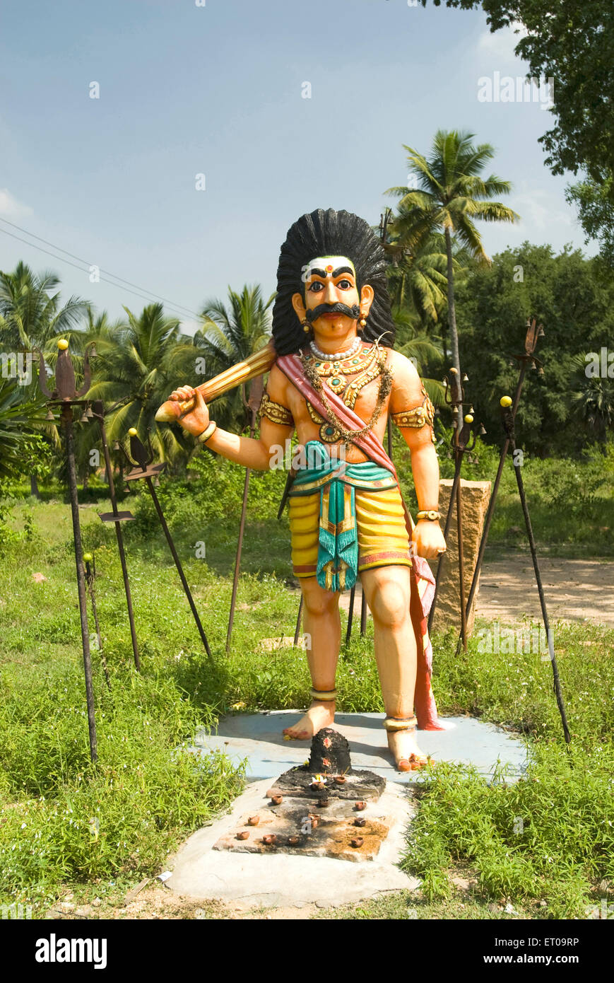 Guardian deity Ayyanar is village god worshipped predominately near ...