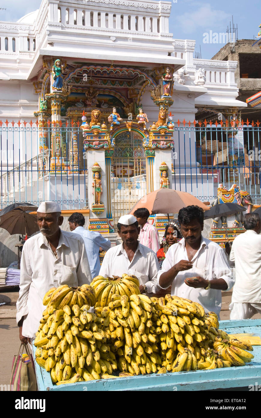 Jain temple and bazaar at Bijapur ; Karnataka ; India Stock Photo - Alamy