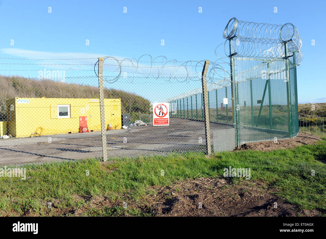 Security and fences. The Low Level Waste Repository (LLWR) is the UKs ...