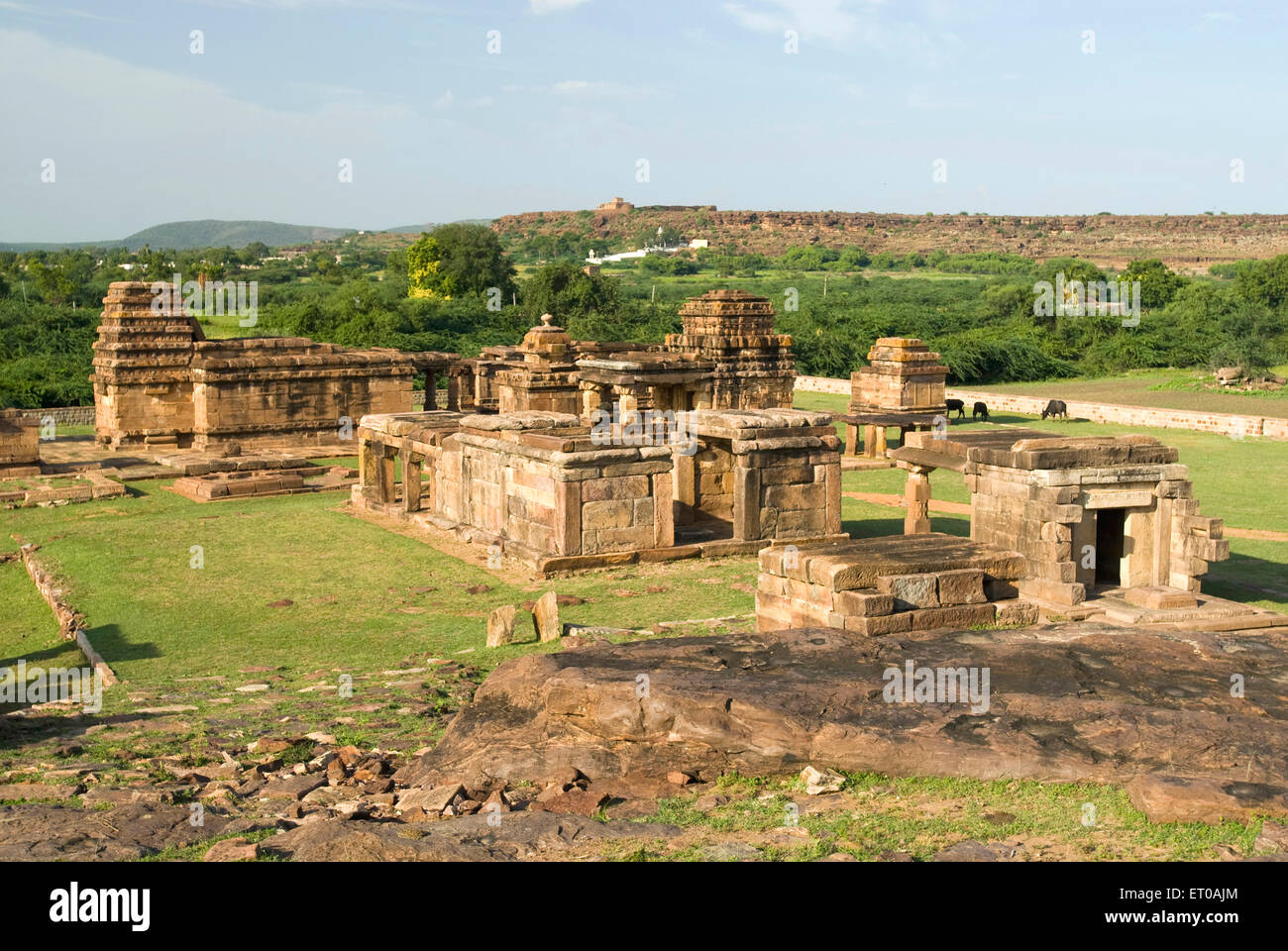 Galaganath temple 700 A.D. in Aihole ; Karnataka ; India Stock Photo ...