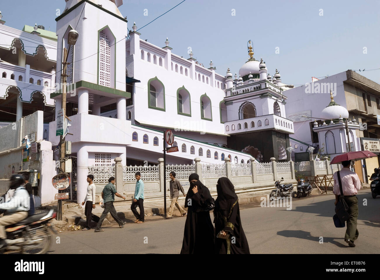 Juma Masjid in Shivajinagar ; Bangalore ; Karnataka ; India Stock Photo ...
