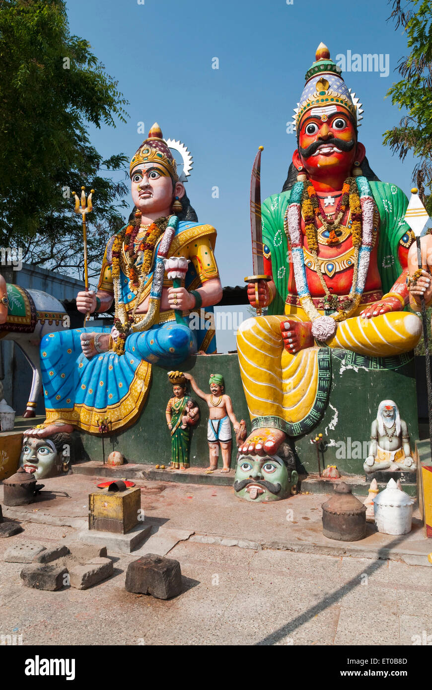 Tamil nadu village temple hi-res stock photography and images - Alamy