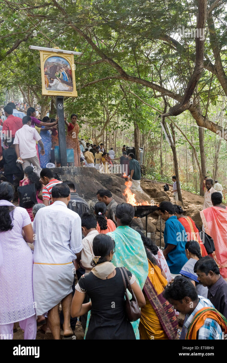 Jesus Christ cross, Malayattoor pilgrimage, Kurisumudy hill ...