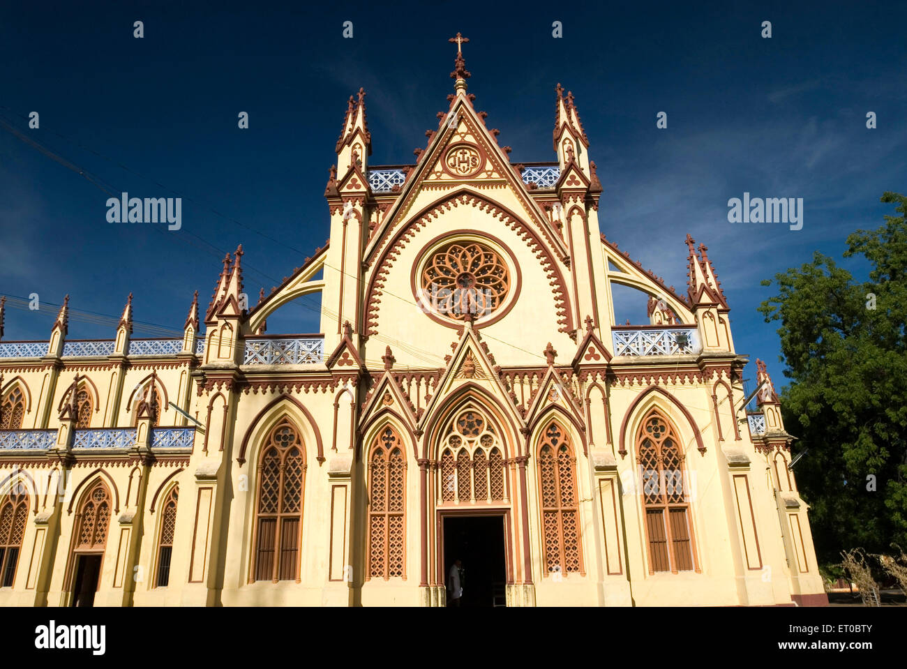 Saint Mary cathedral constructed in 1916 ; Madurai ; Tamil Nadu ; India ...