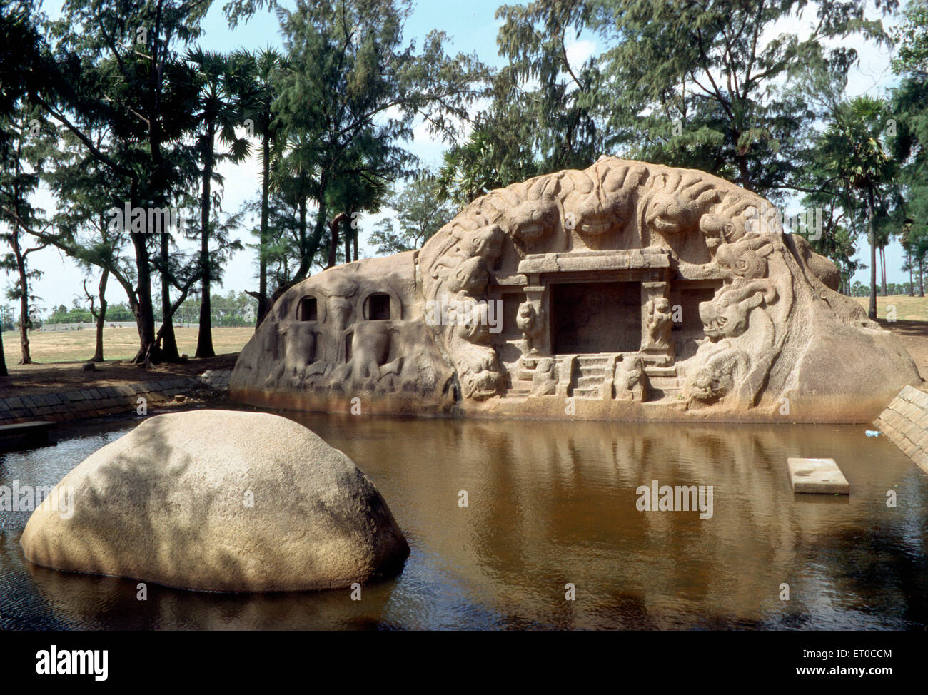 Tiger caves mamallapuram hi-res stock photography and images - Alamy