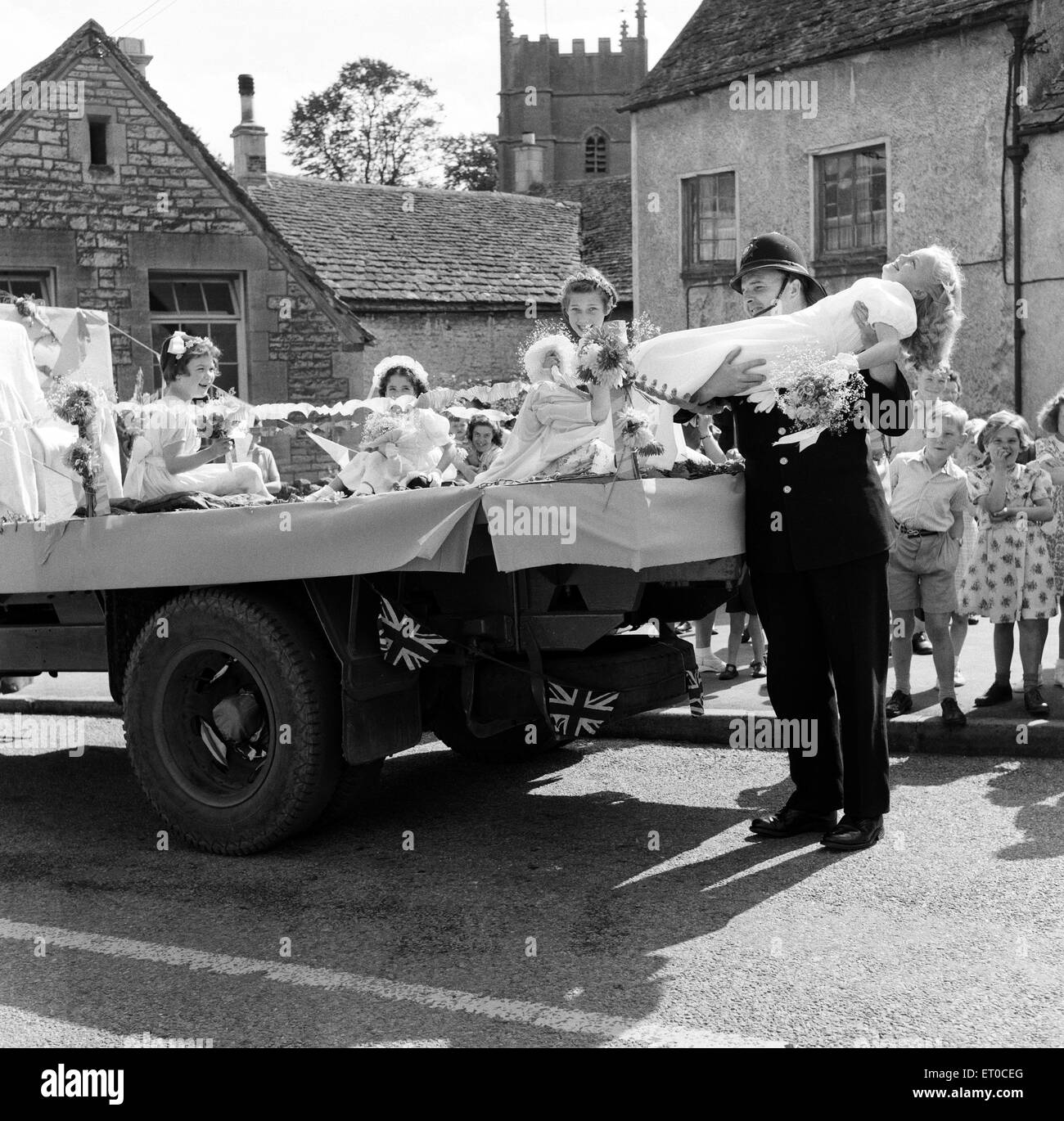 Village police 1950's hi-res stock photography and images - Alamy