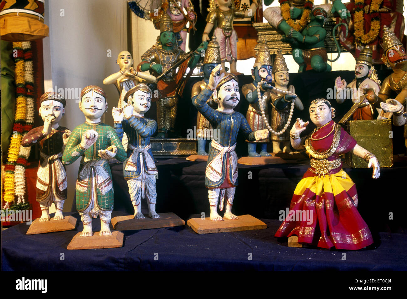 Kolu toys hi-res stock photography and images - Alamy