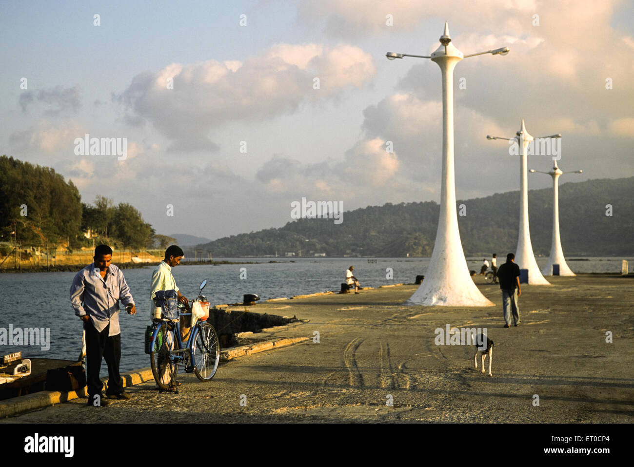 Phoenix Bay Jetty ; Port Blair ; Andaman Islands ; India Stock Photo - Alamy